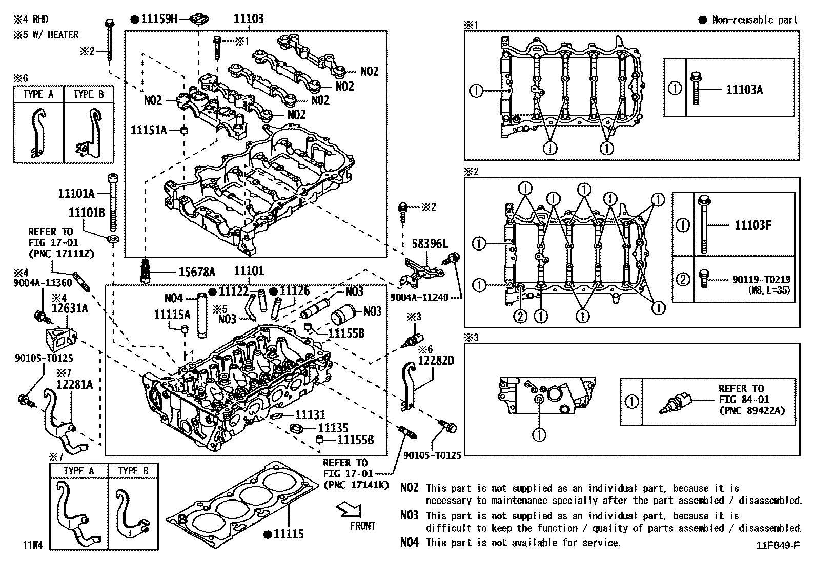 Cylinder head for Toyota Avanza W101RE - Auto parts - Amayama