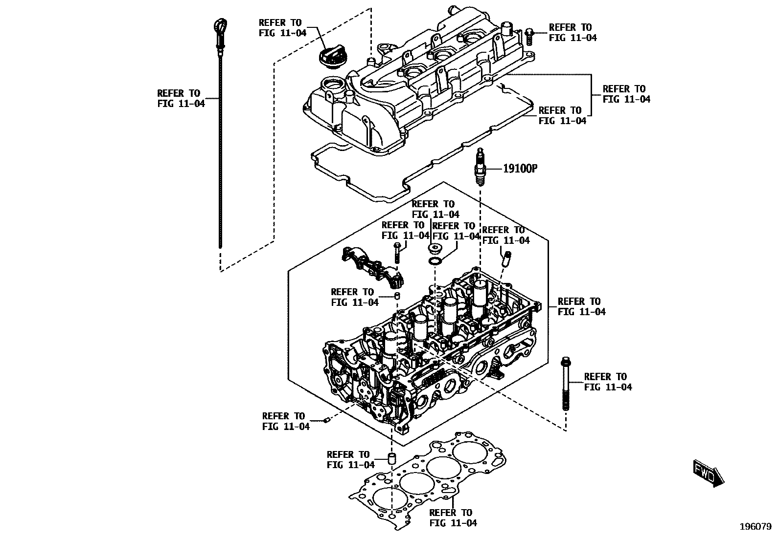 Ignition coil & spark plug / glow plug for Toyota Rumion K15BR ...