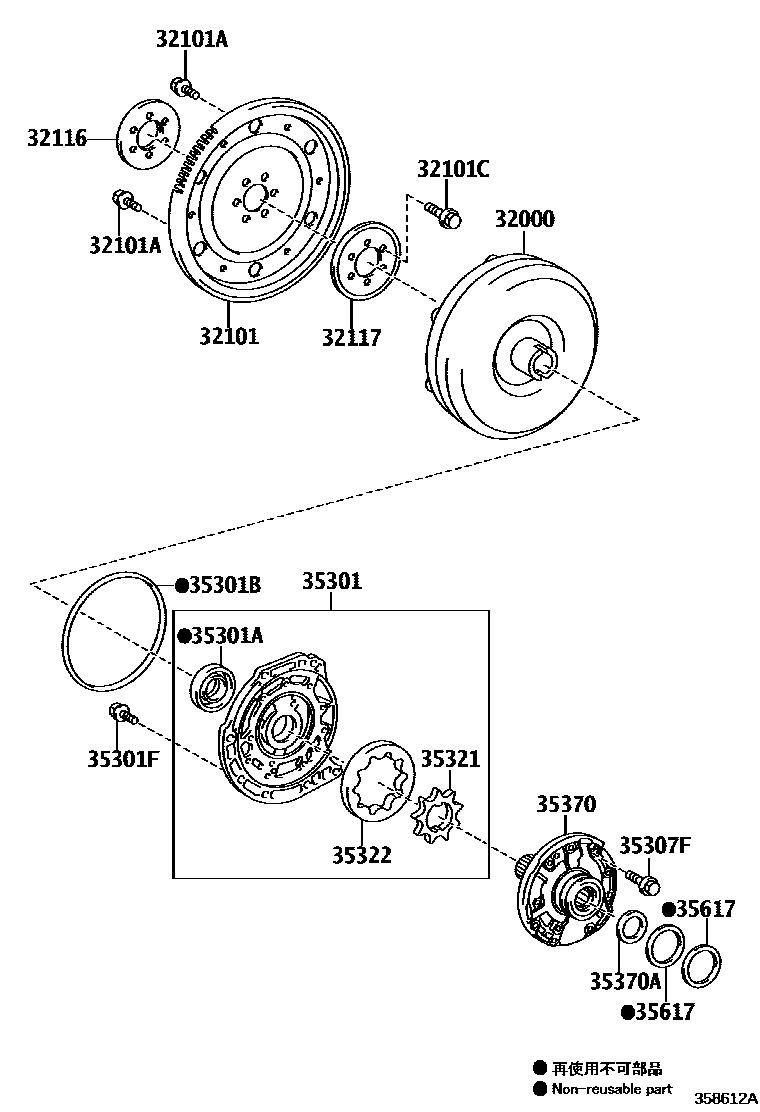 Torque Seal Torque Converter Seal National Oil Seals 4635V Seal ...