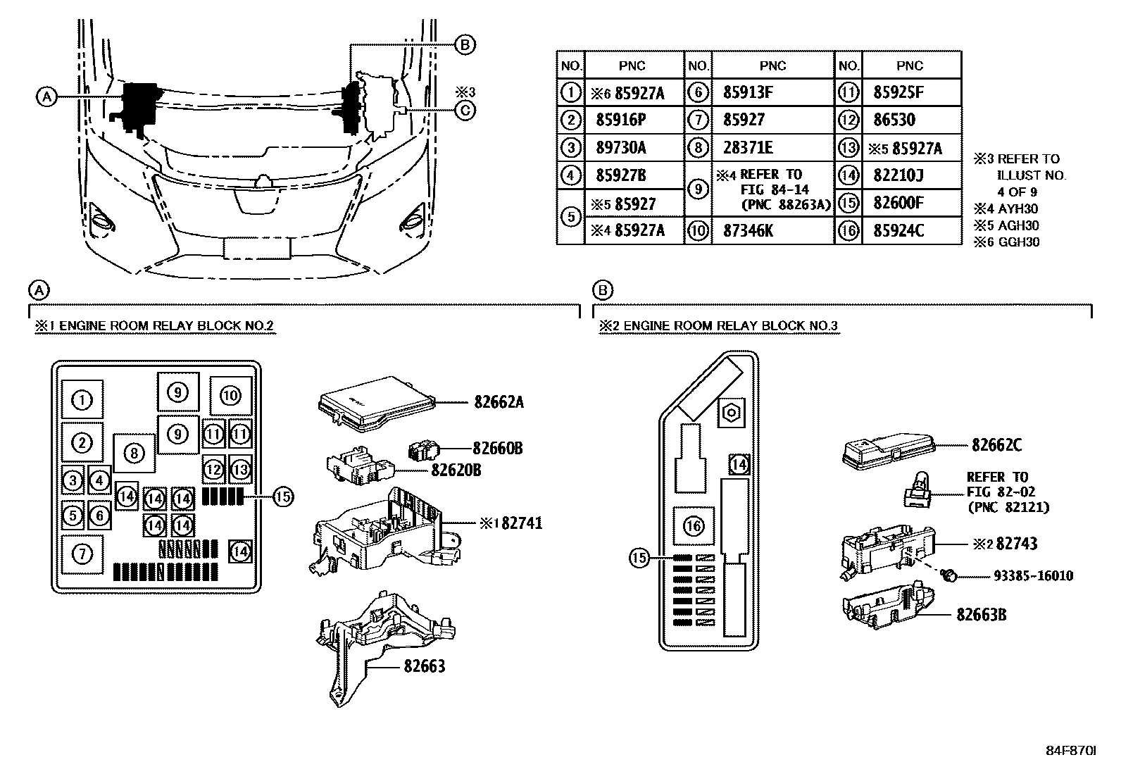 Switch & relay & computer for Toyota Alphard GGH30R - Genuine parts ...