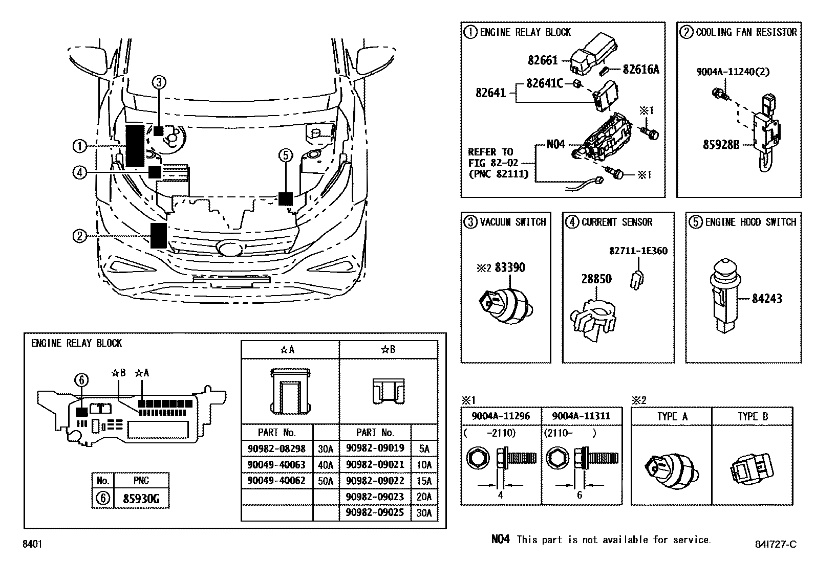 Switch & relay & computer for Toyota Rush F800LE - Auto parts - Amayama