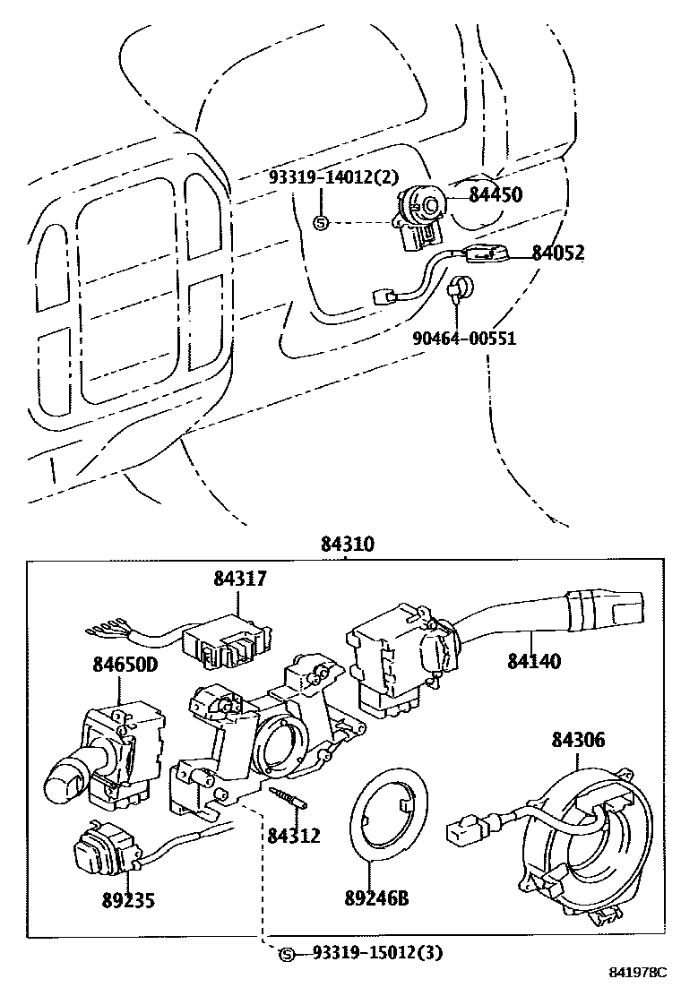 Switch & relay & computer for Toyota Land Cruiser FZJ105R - Auto parts ...