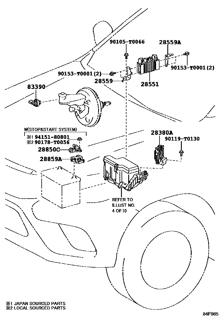 Switch & relay & computer for Toyota Hilux KUN126R - Auto parts - Amayama