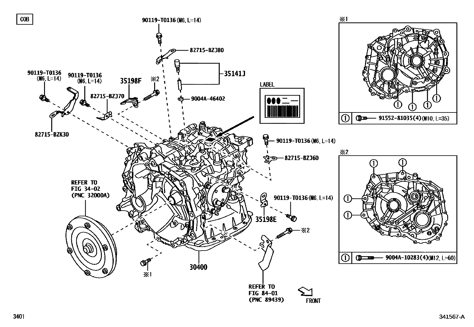 Transaxle assy(cvt) for Toyota Yaris NGC101L-TEXHK, 08.2022 ...