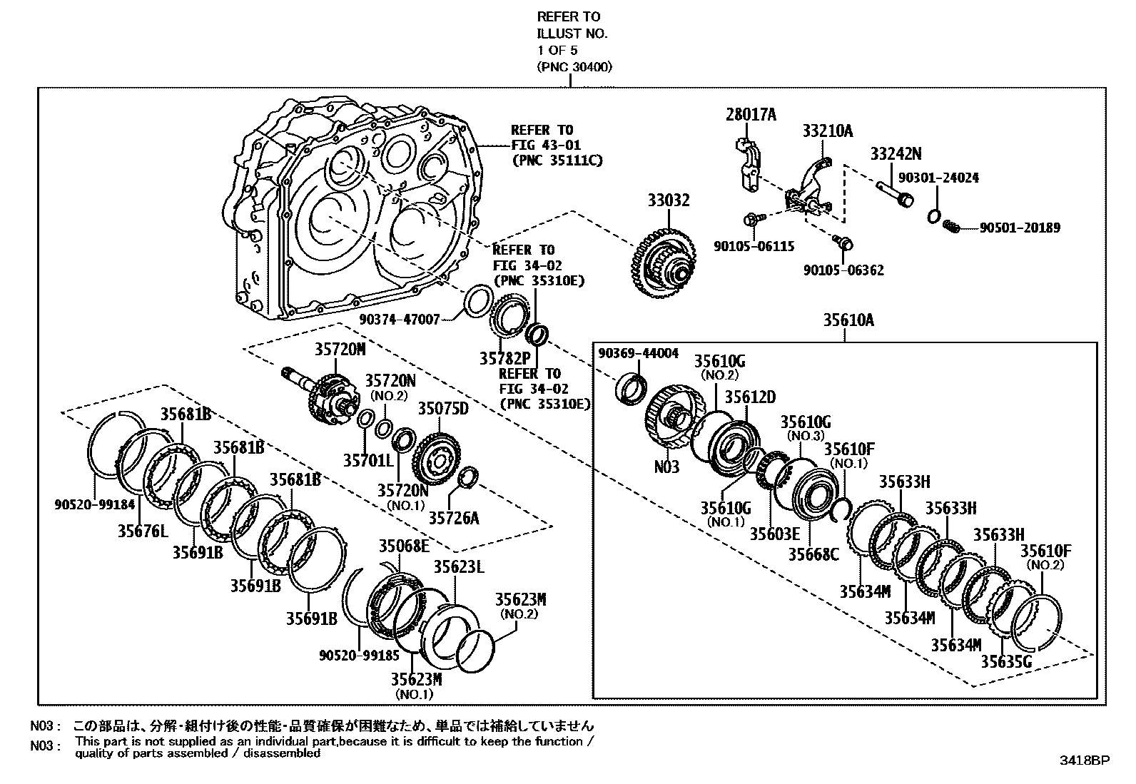 Transaxle assy(cvt) for Toyota Corolla Cross MXGA10L - Genuine parts ...