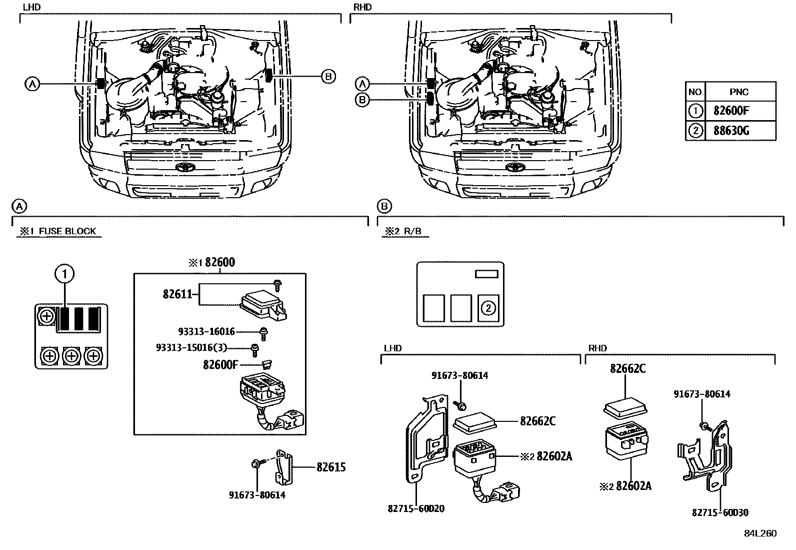 Switch & relay & computer for Toyota Land Cruiser HZJ76L - Genuine ...