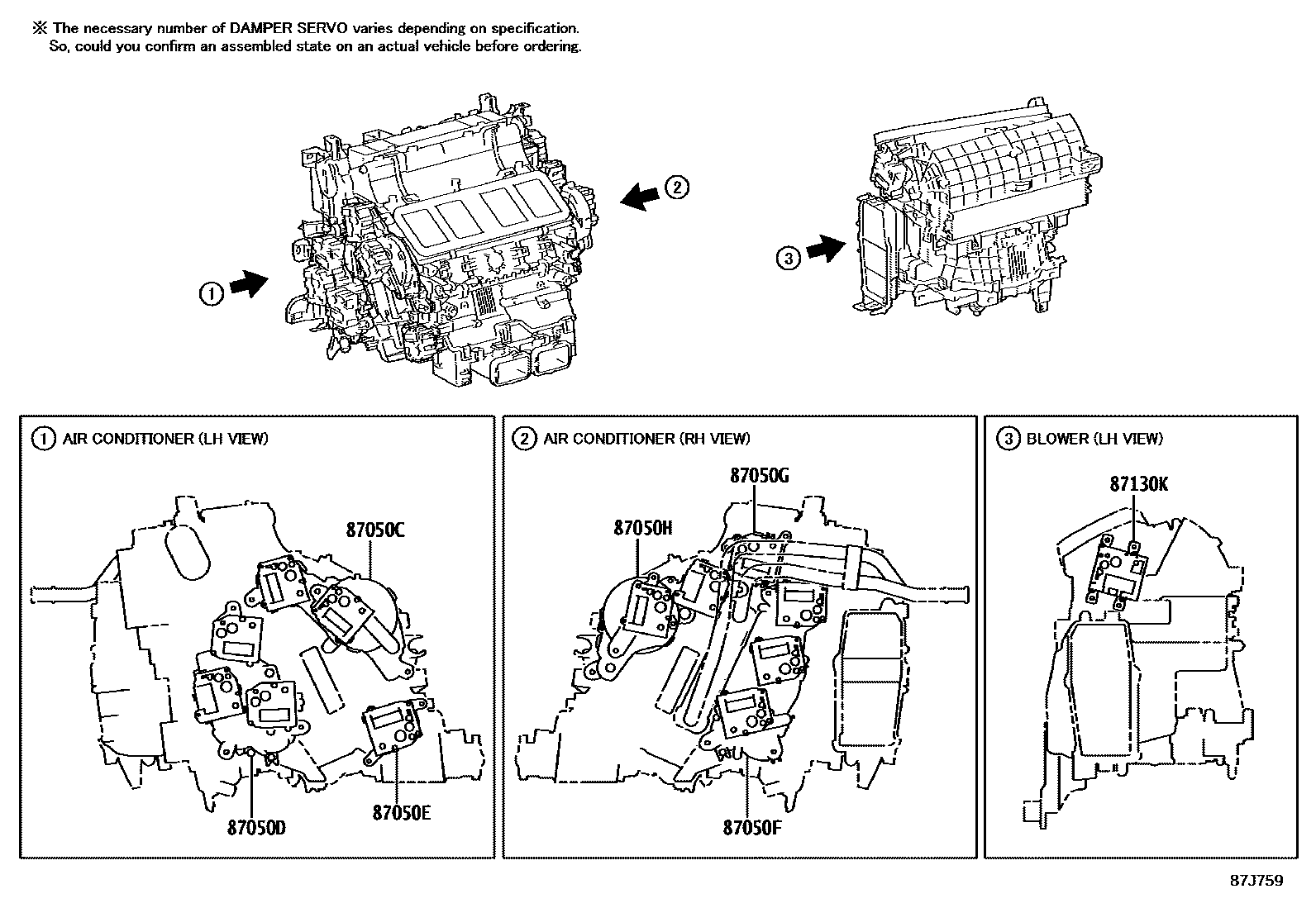 Heating & air conditioning - cooler unit for Toyota Land Cruiser ...