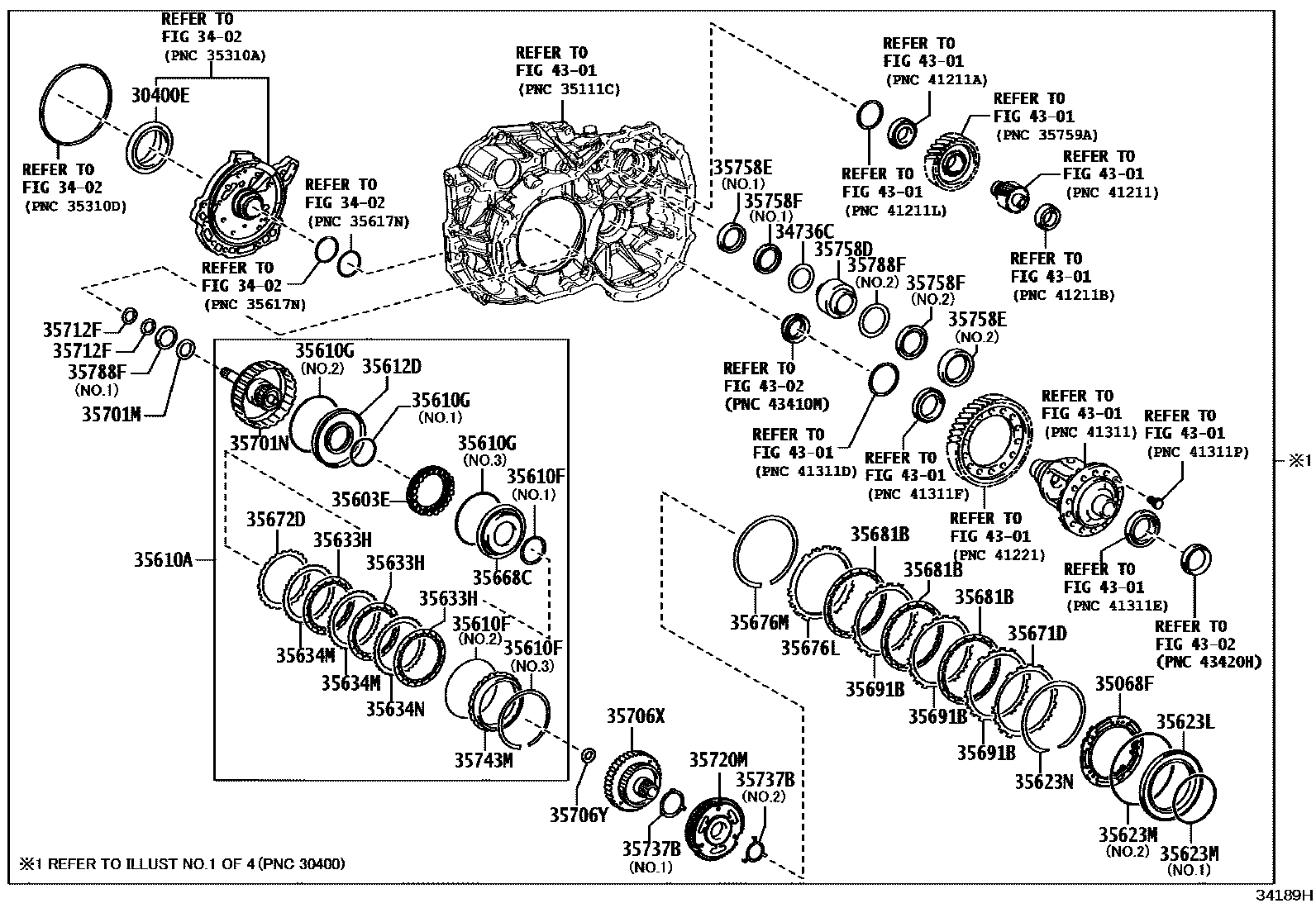 Transaxle assy(cvt) for Toyota Voxy ZRR80R - Auto parts - Amayama