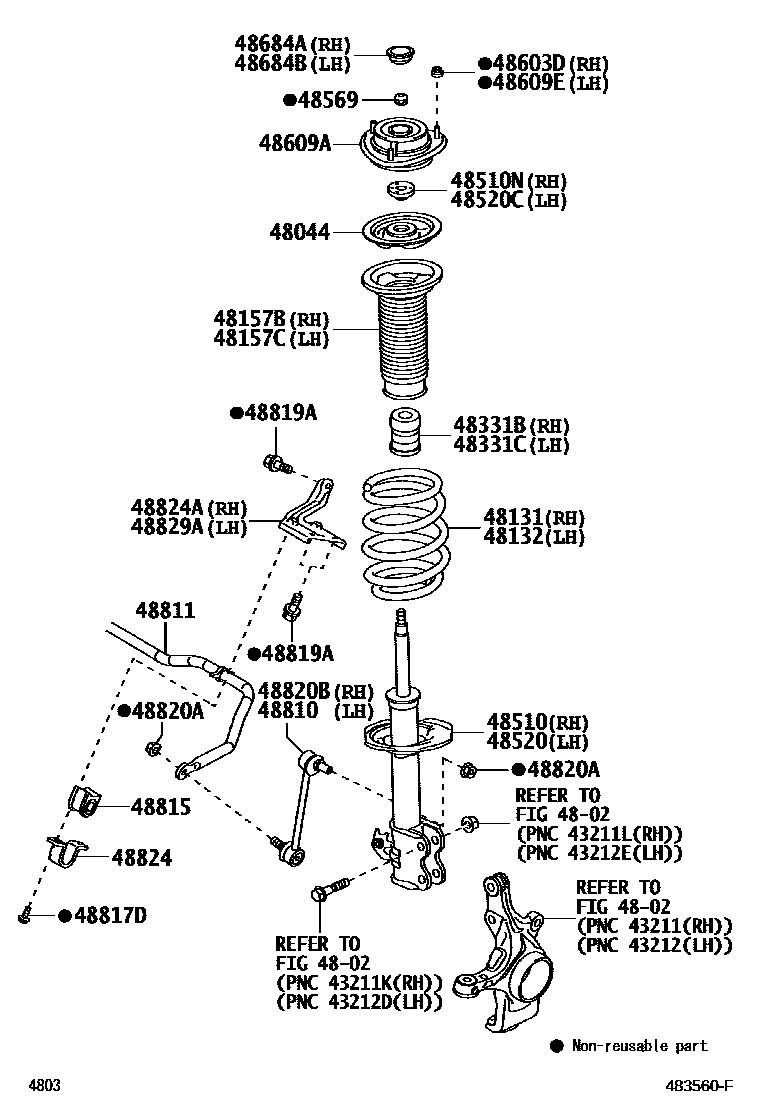 Front spring & shock absorber for Toyota Avanza F654RM - Auto parts ...