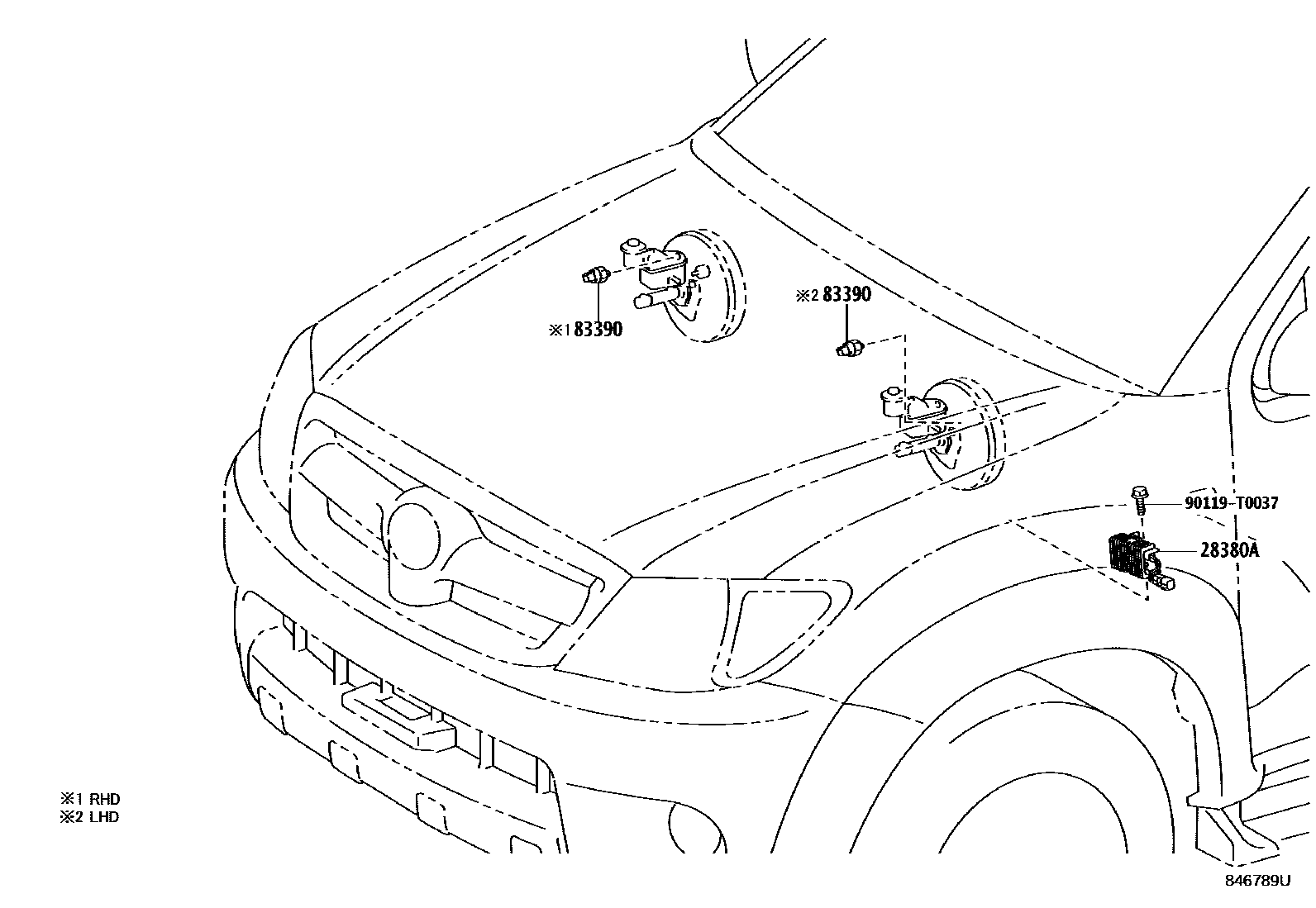 Switch & relay & computer for Toyota Fortuner KUN51R - Auto parts - Amayama
