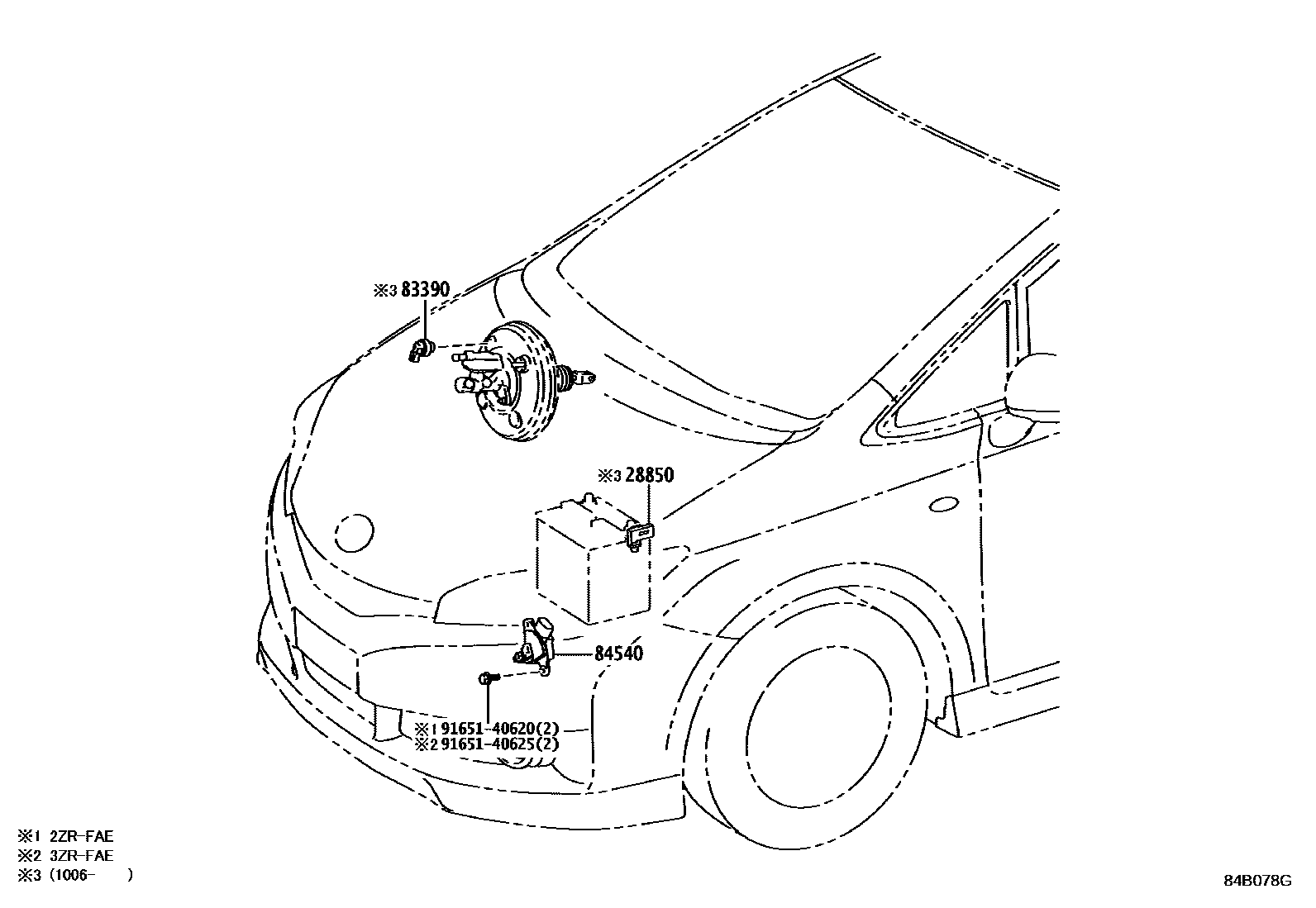 Switch & relay & computer for Toyota Wish ZGE20R-HPXNP, 04.2012 - 11. ...