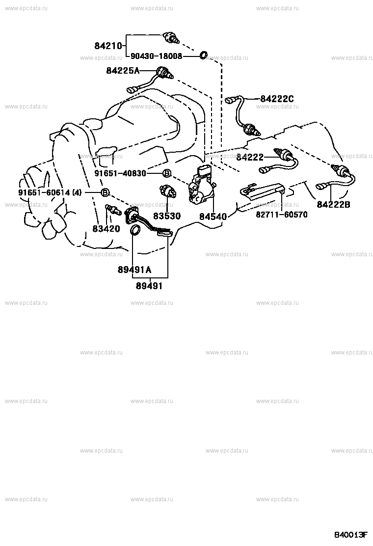 Реле, выключатели и компьютер для Toyota Land Cruiser Prado J90, 2 ...