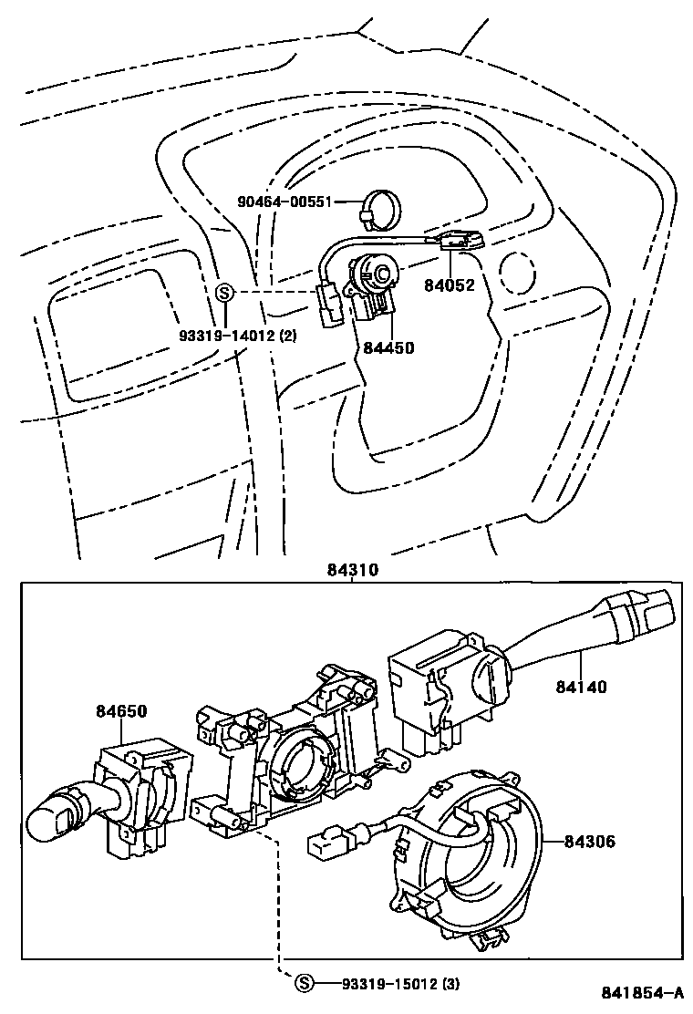 Switch & relay & computer for Toyota Harrier MCU15W - Amayama