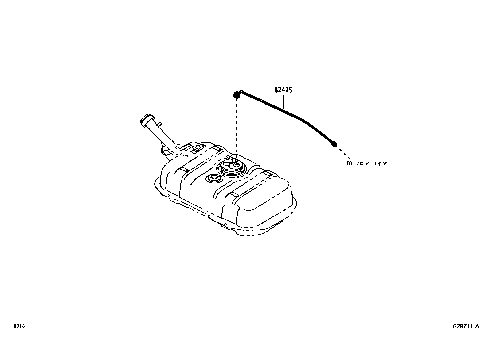 Wiring & clamp for Toyota Pixis Truck S510U - Auto parts - Amayama