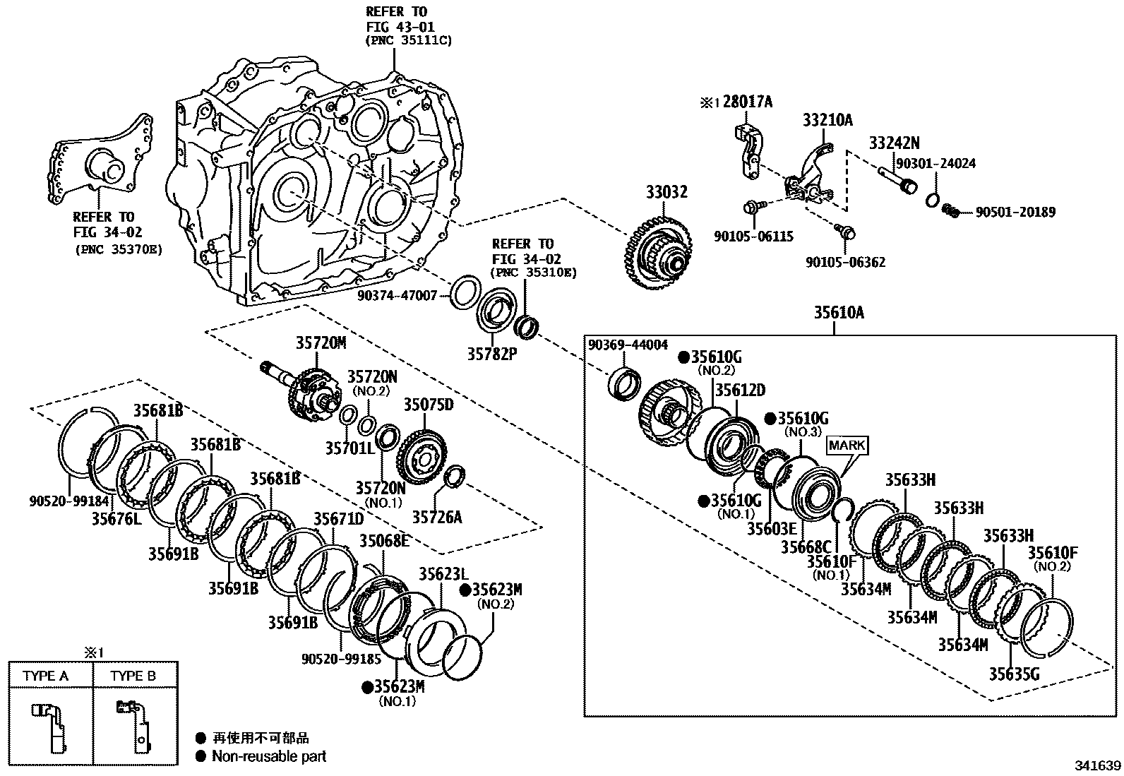 Transaxle assy(cvt) for Toyota Noah MZRA95W - Auto parts - Amayama