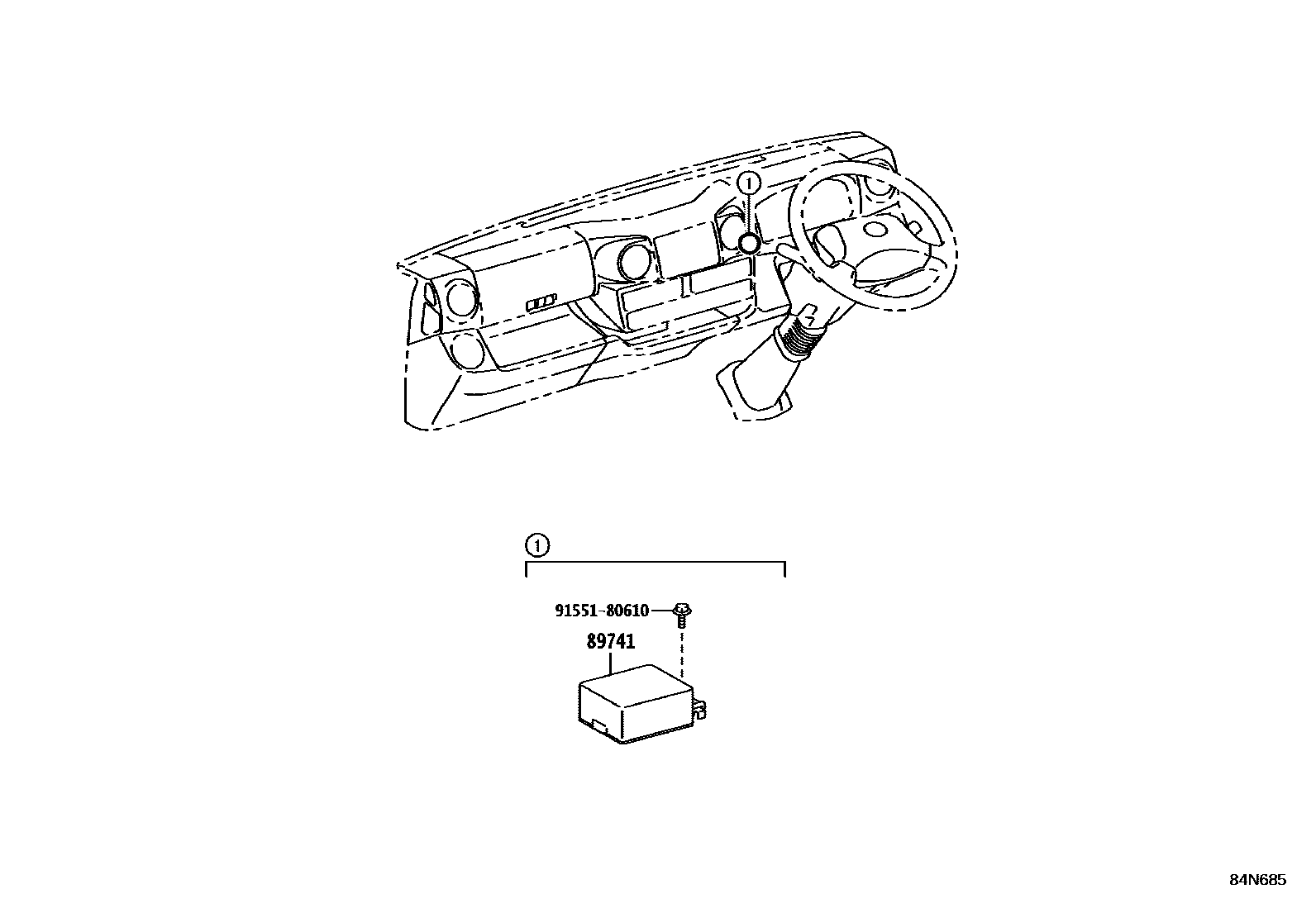 Wireless door lock for Toyota Dyna TRY230 - Auto parts - Amayama