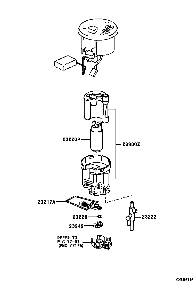Fuel injection system for Toyota Progres JCG10 - Auto parts - Amayama