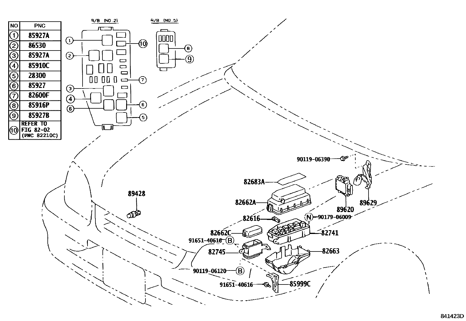 Switch & relay & computer for Toyota Starlet EP91-AGHNK, 01.1996 - 07. ...