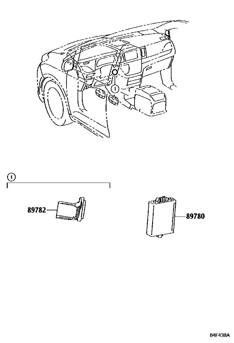 Anti-theft device for Toyota Sienna GSL30L - Auto parts - Amayama