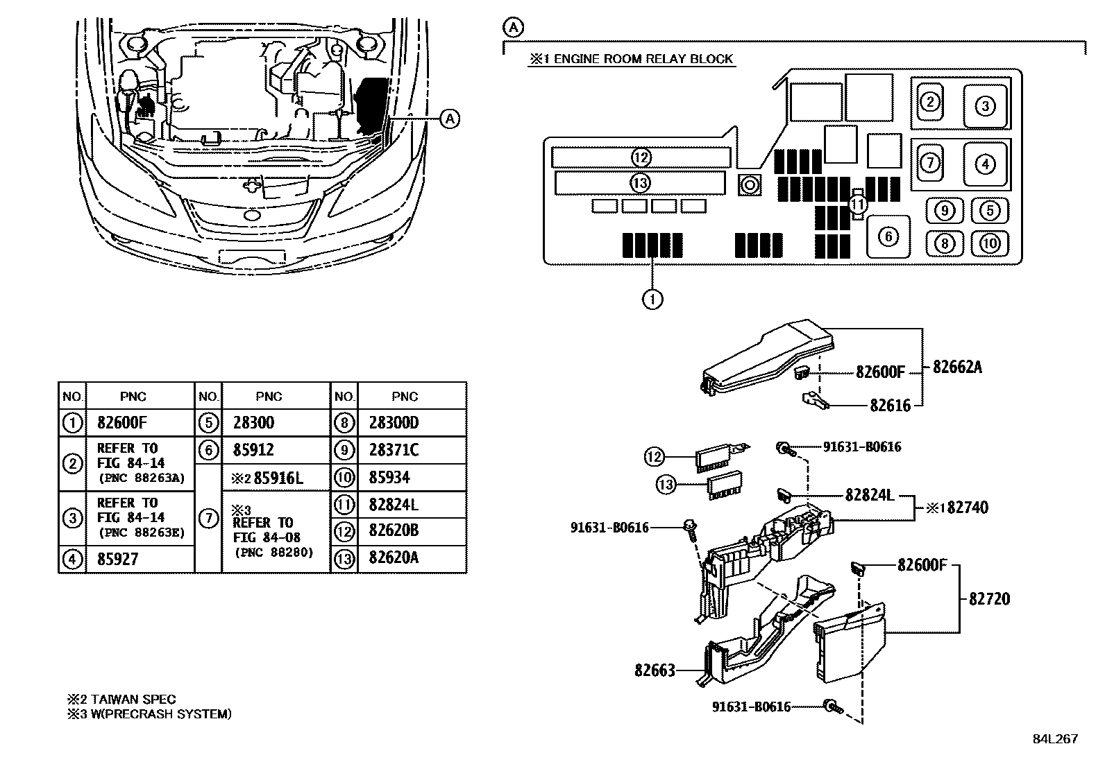Switch & relay & computer for Lexus ES350 XV40, 5 generation 02.2006 ...